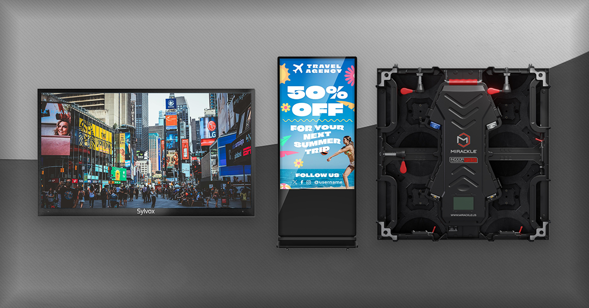 Comparing Displays for Digital Signage - PyroSign